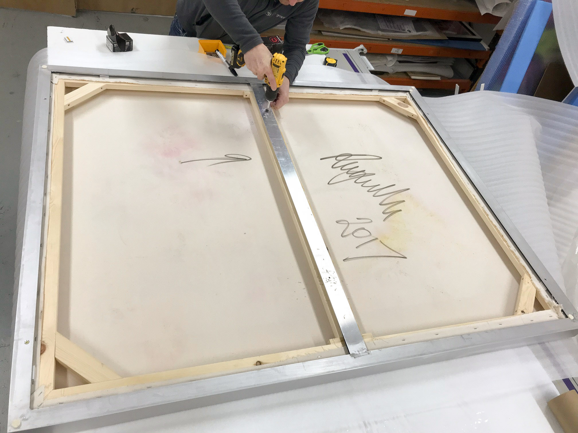 Custom Welded Metal Picture Frames: Strength & Beauty / Harten Frameworks