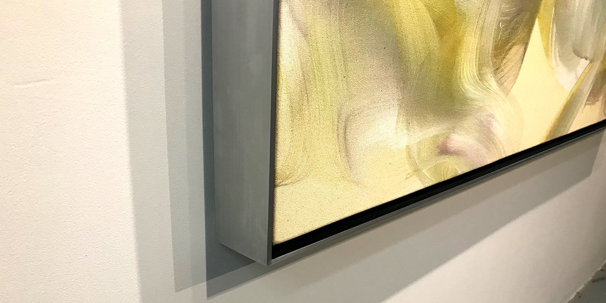 Floating Canvas Tray Frames In Any Size & Finish. / Harten Frameworks