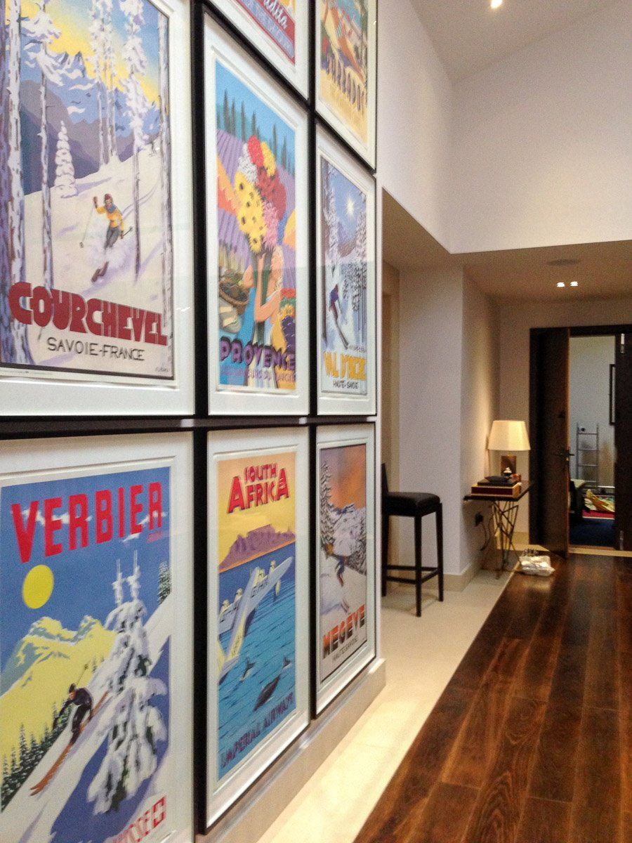 Box picture frames for wall design / Harten Frameworks