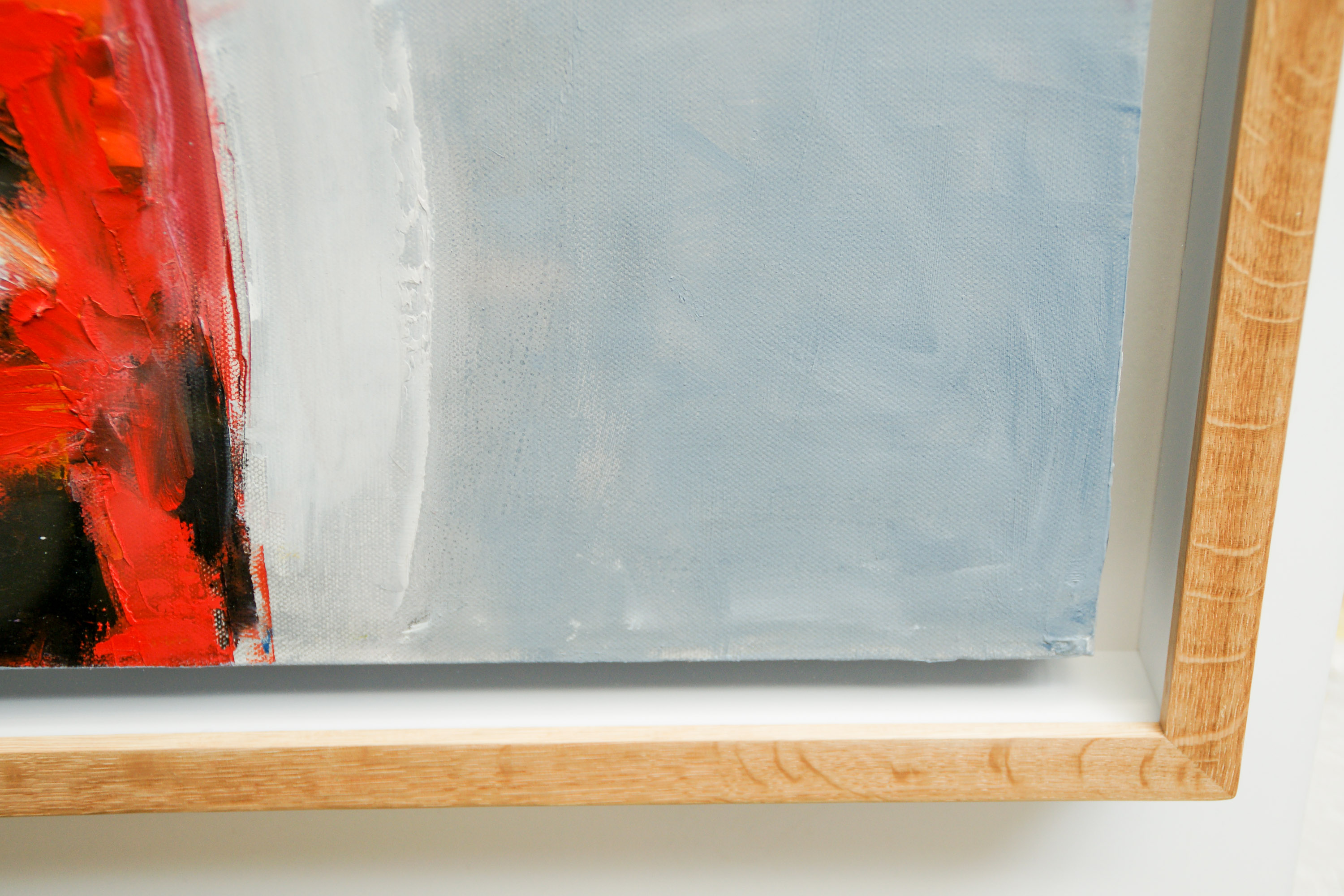 Floating Canvas Tray Frames In Any Size & Finish. / Harten Frameworks