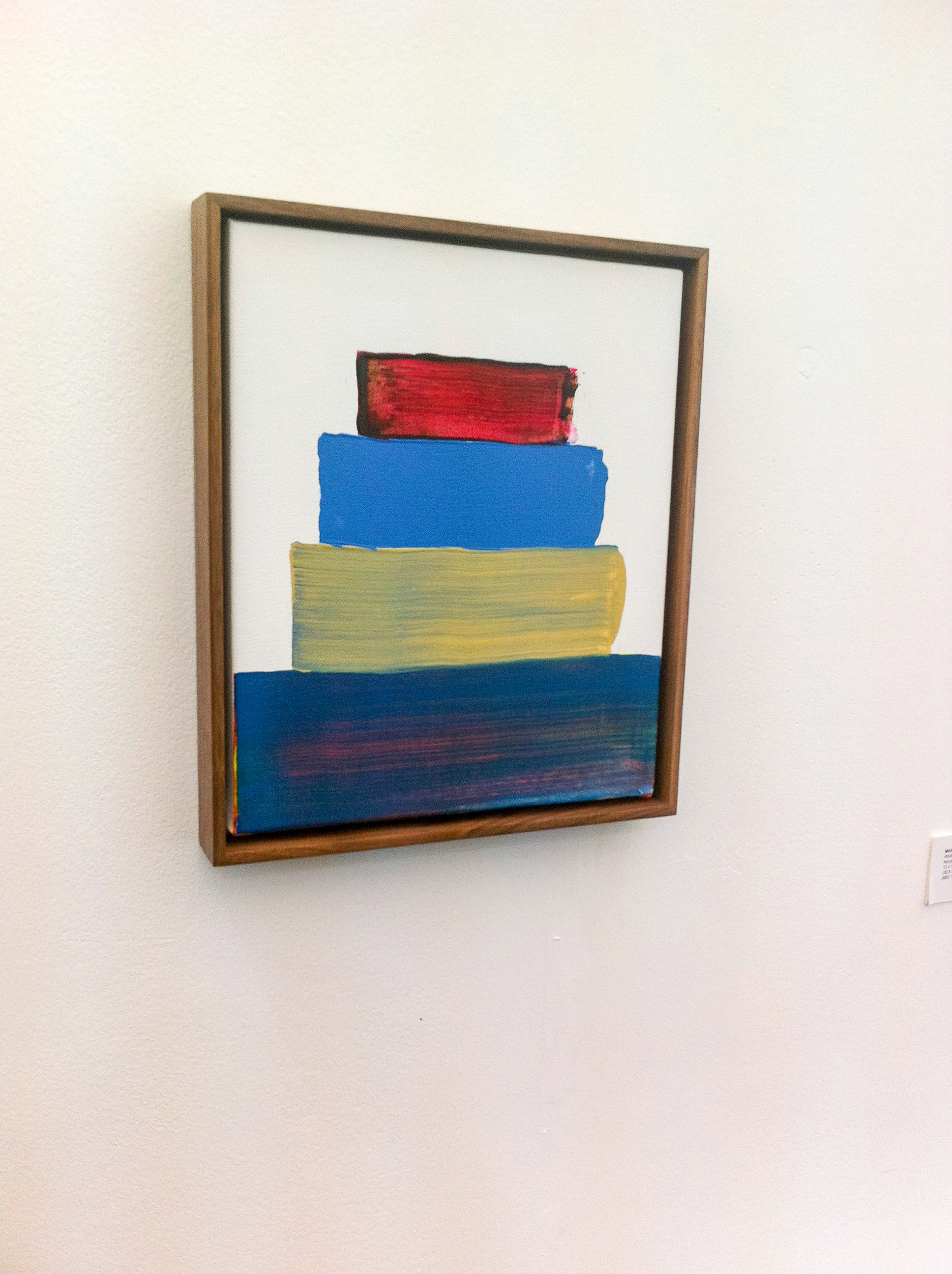 Floating Canvas Tray Frames In Any Size & Finish. / Harten Frameworks