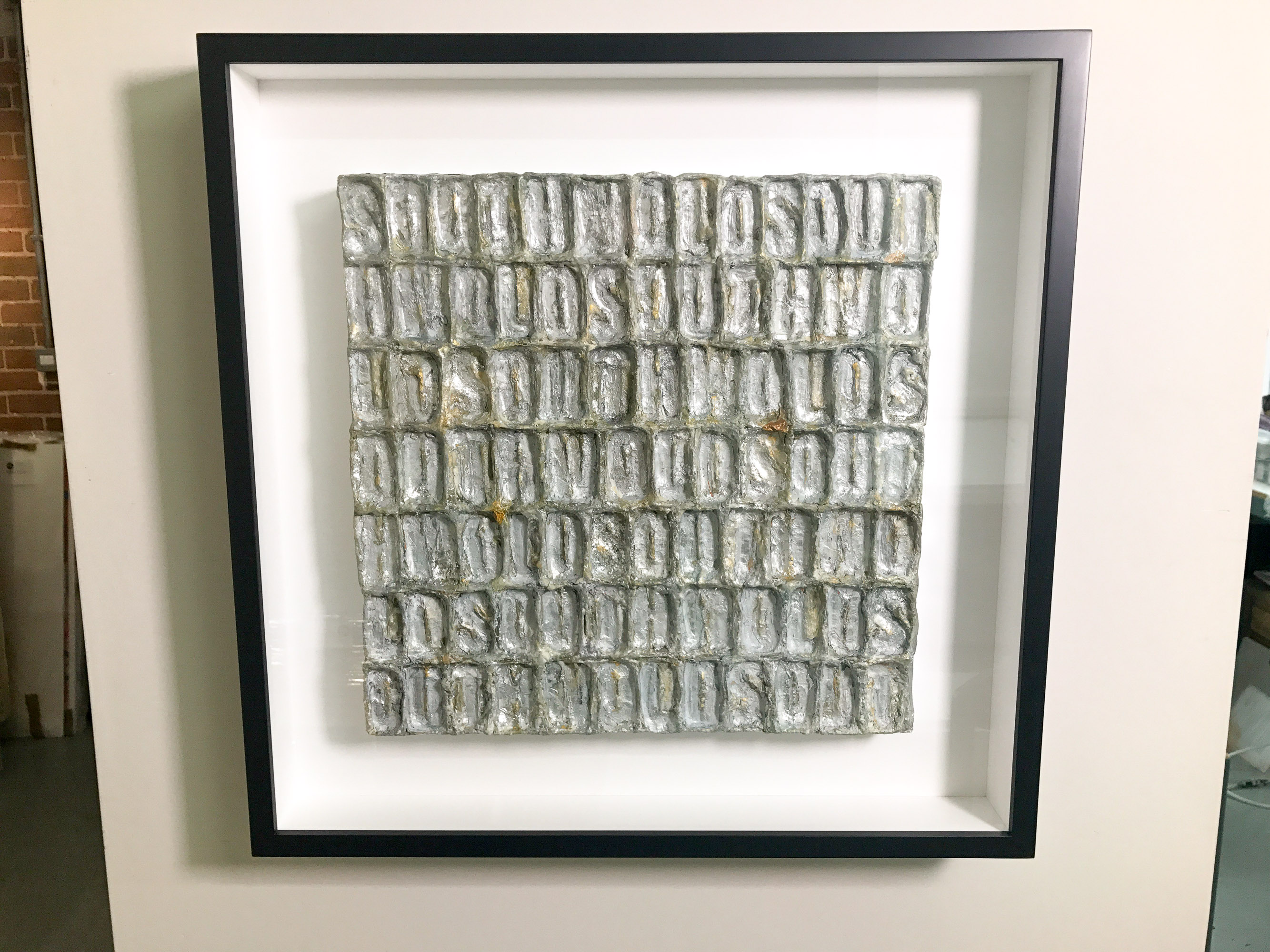 Custom box frames for artwork. / Harten Frameworks