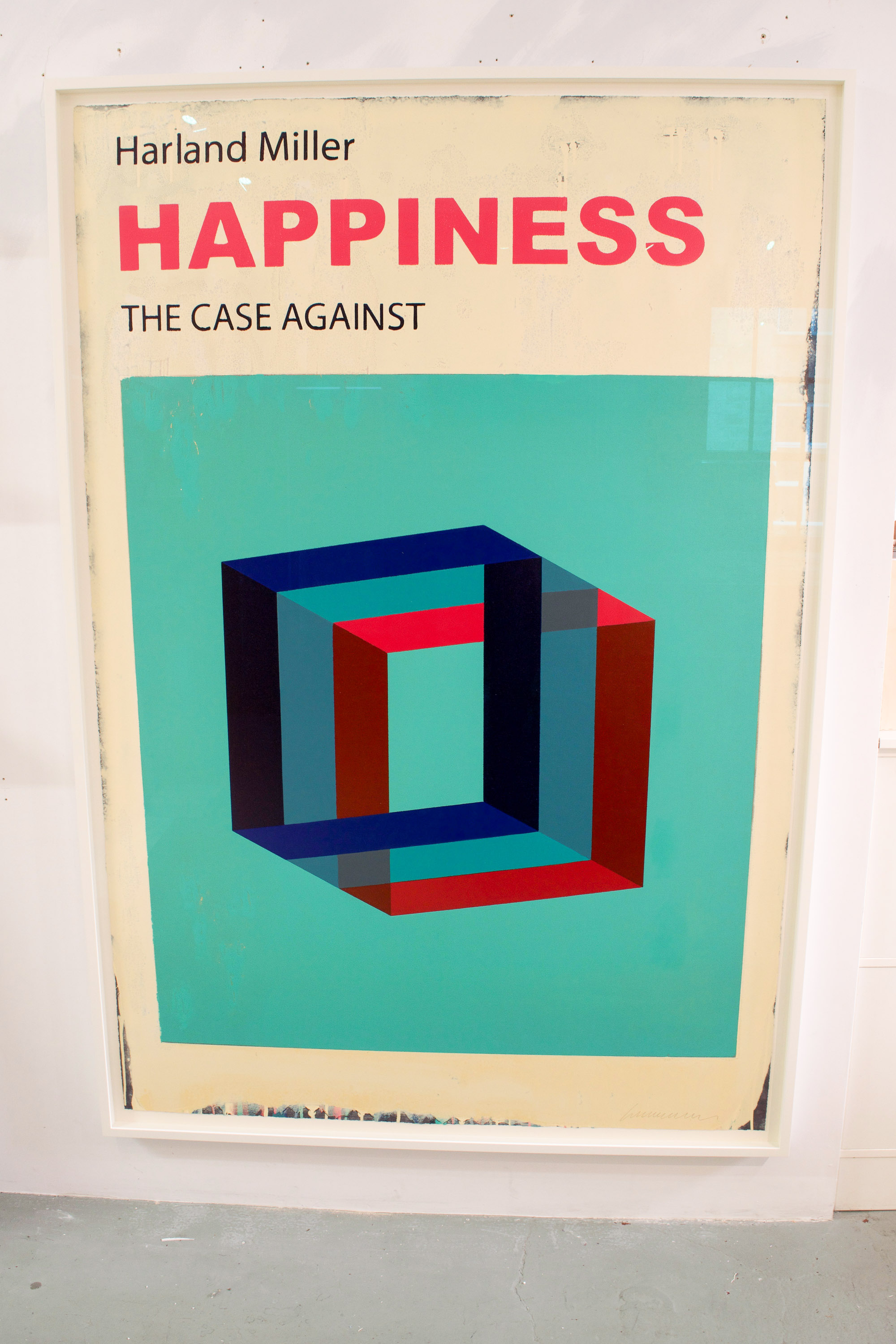 Custom box frames for artwork. / Harten Frameworks